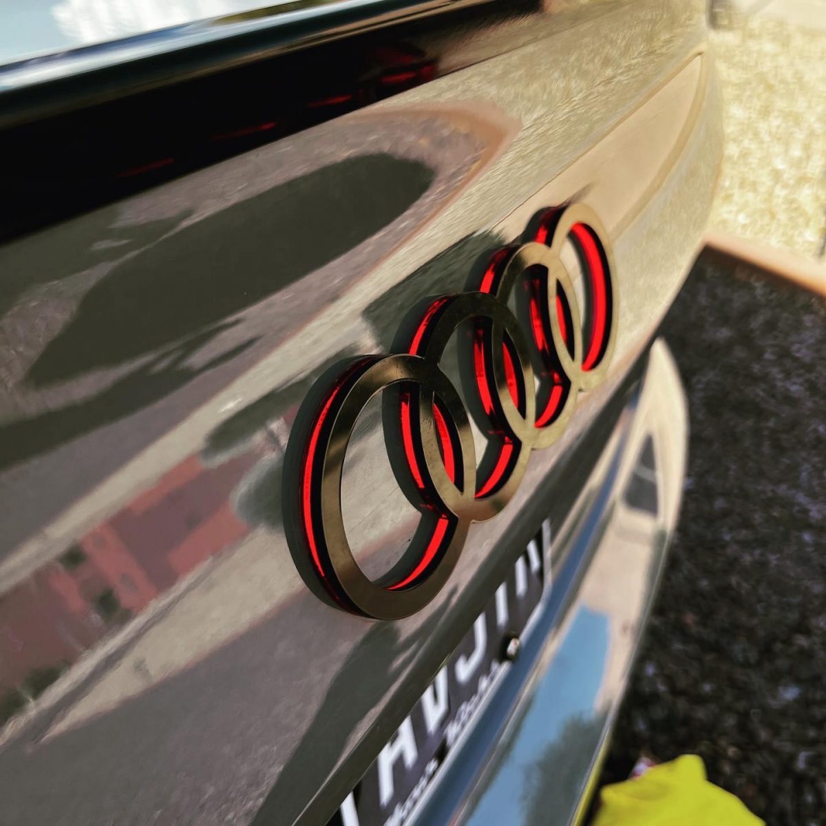 Audi Rings Emblem (Rear) – The Plate Gram | Custom Crafted Products